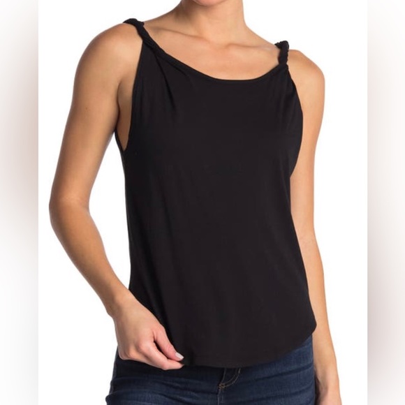 Melrose and Market | Tops | Melrose And Market Black Drapery Tank ...